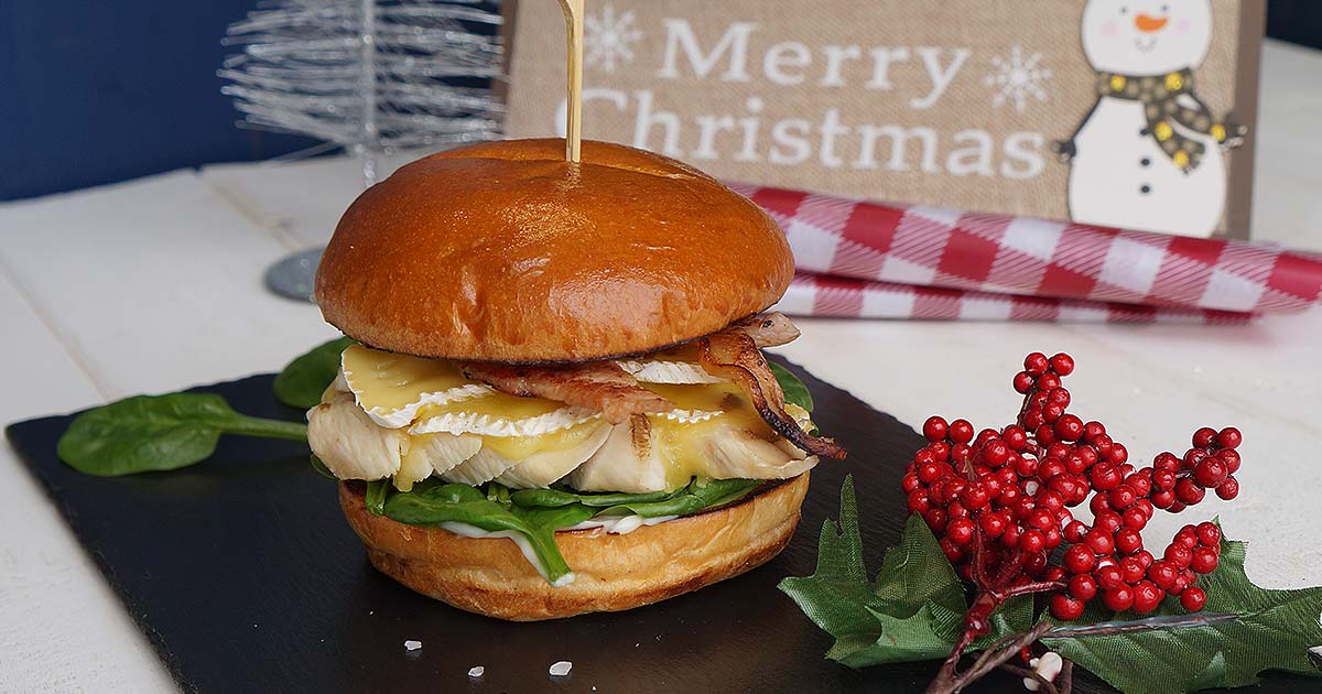 Jolly Christmas Chicken Burger - Kepak Foodservice