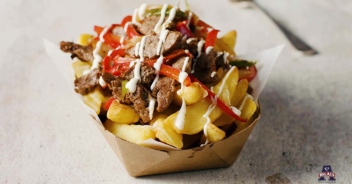 Love it loaded! Cheesy Philly Fries - Kepak Foodservice