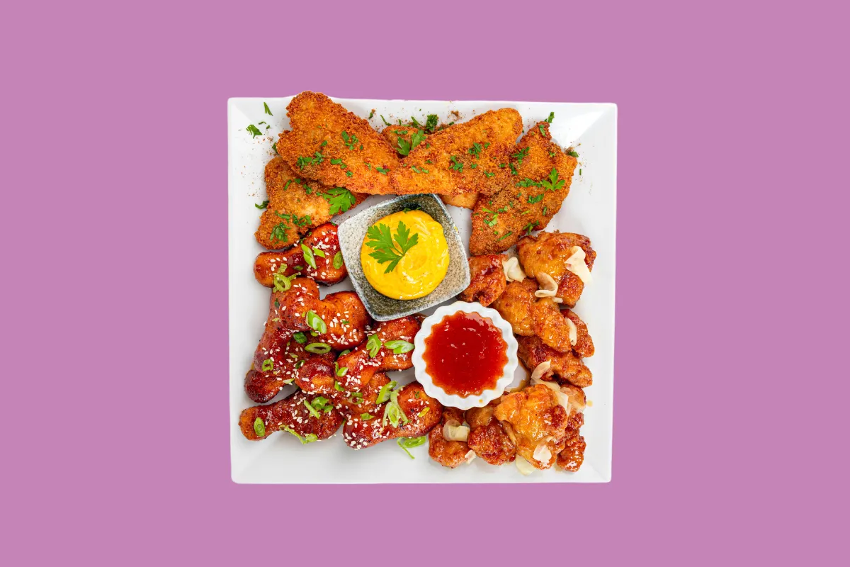 Asian Chicken Sharing Platter - Kepak Foodservice