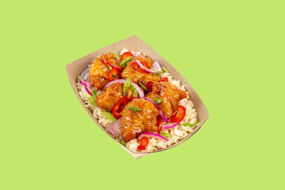 Korean BBQ Chicken & Rice - Kepak Foodservice