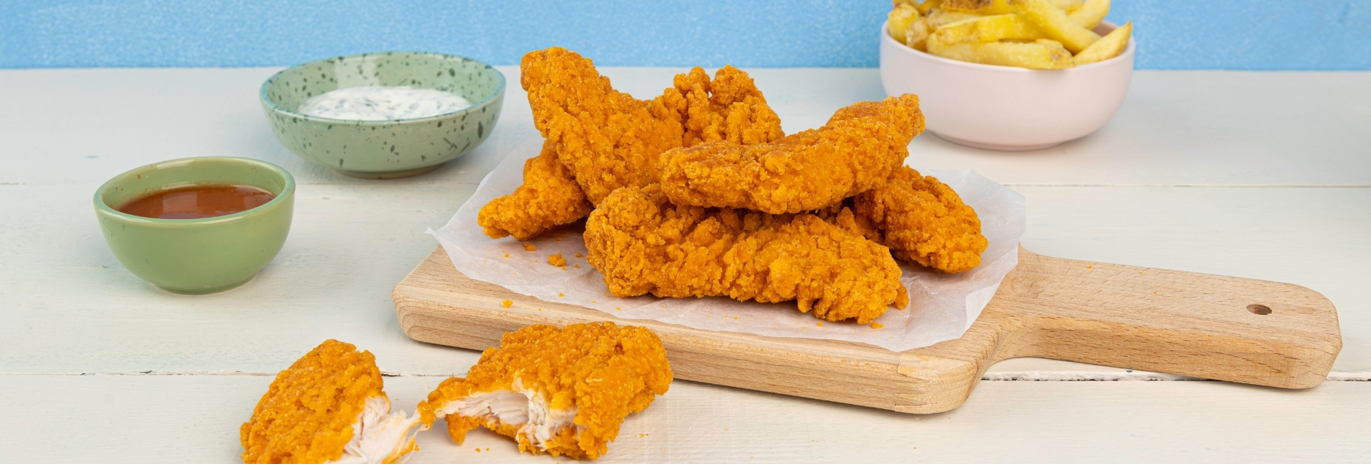 Big Al's Hot'N'Spicy Chicken Strips- Kepak Foodservice